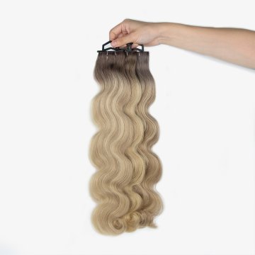 XO Hair Extension Hole Weft in stock Body Wave